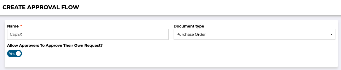 Setting up an Approval Workflow for Purchase Orders